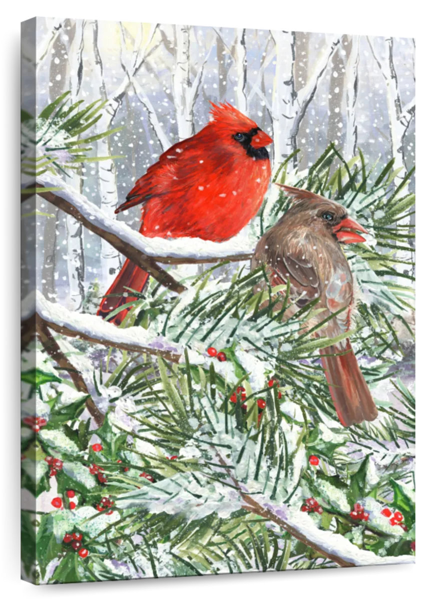 Elephant Stock Holiday Cardinals | Wayfair