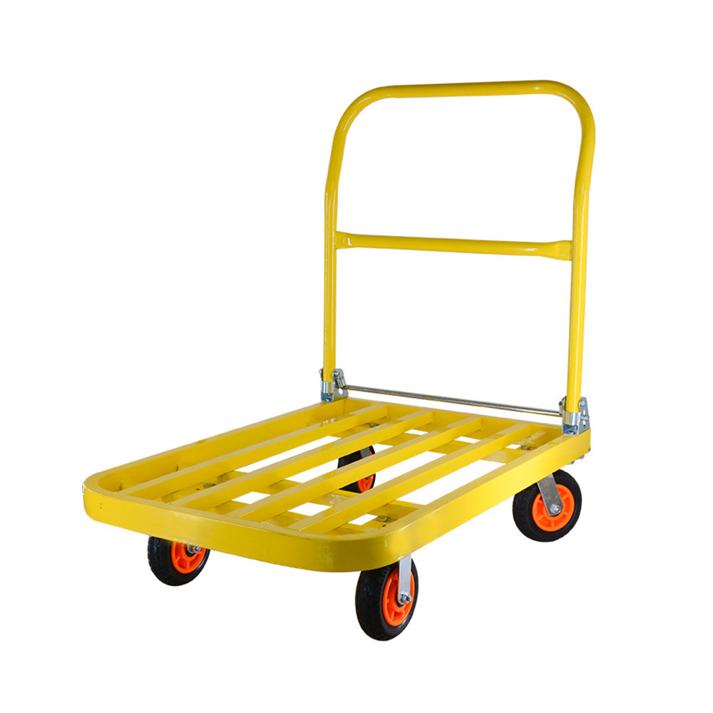 Induslyfe Steel Capacity Foldable Platform Dolly-Yellow | Wayfair