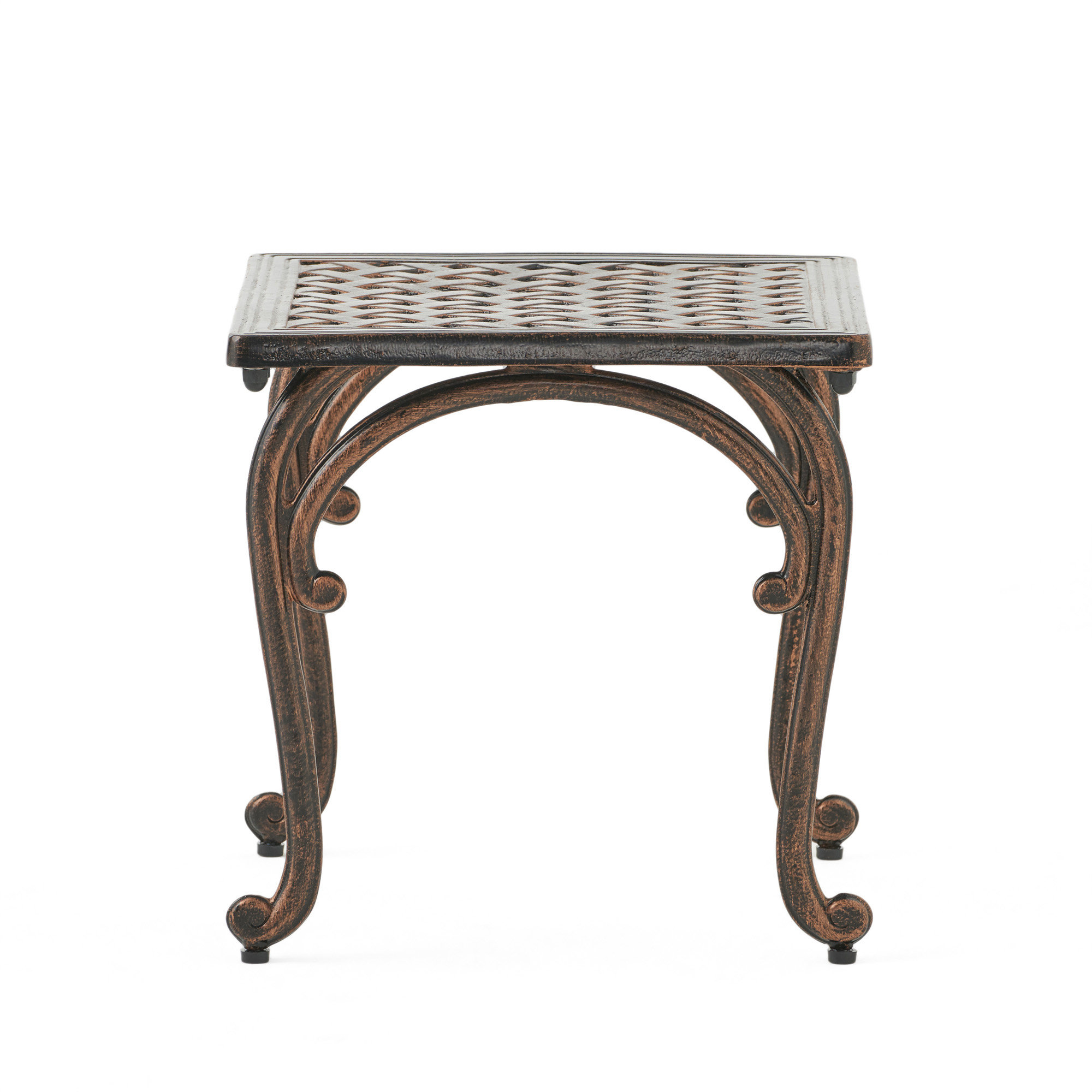 Winston Porter LAUGHLIN KD CAST END TABLE | Wayfair