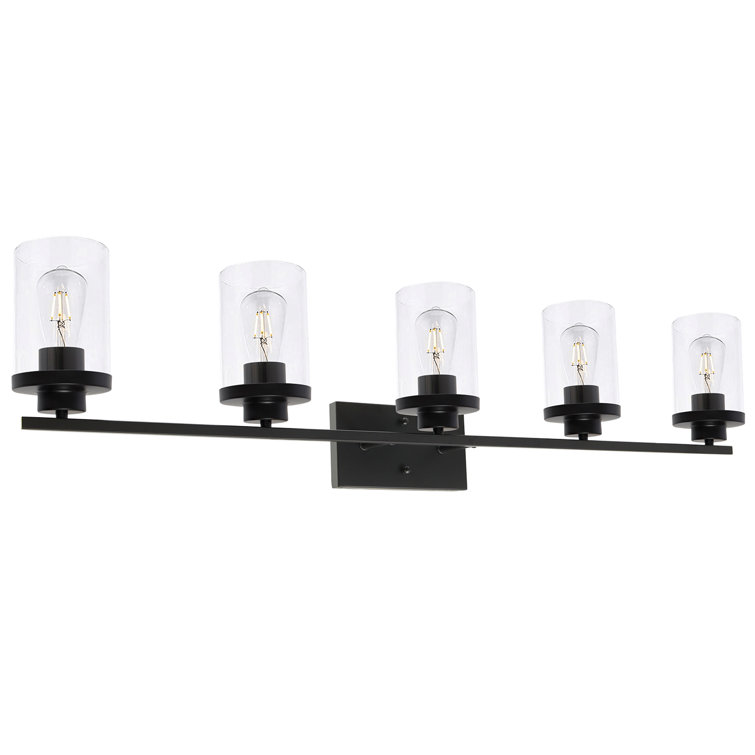 Greyleigh™ Charlbury 5 - Light Dimmable Vanity Light & Reviews | Wayfair