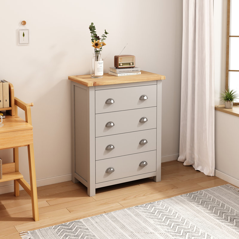 Beachcrest Home Alcyone 4 Drawer 70Cm W Chest Of Drawers & Reviews ...
