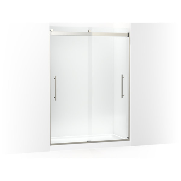 Kohler Levity Plus Less Sliding Shower Door, 81-5/8" H x 56-5/8 - 59-5/ ...