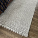Wade Logan® Charvik Solid Colour Handmade Area Rug in Ivory & Reviews ...