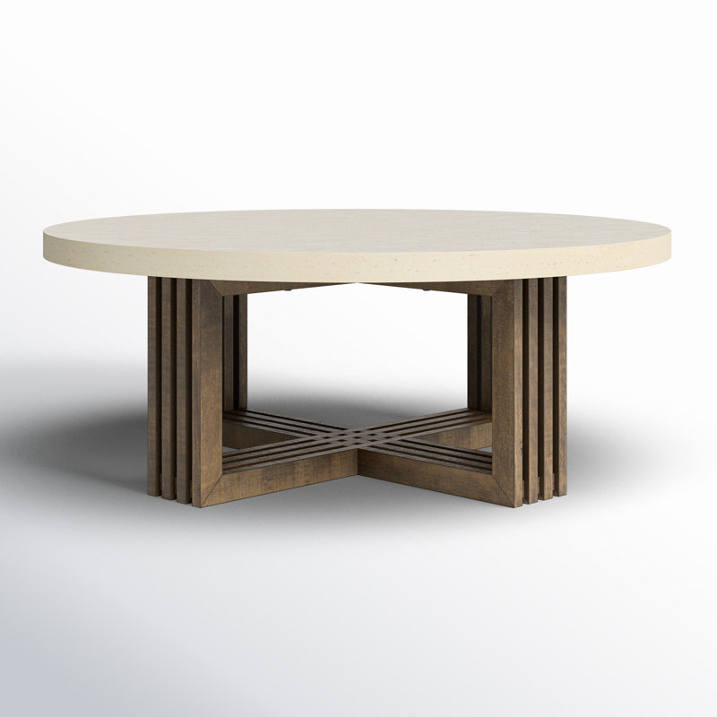 Birch Lane™ Paris Cross Legs Coffee Table | Wayfair