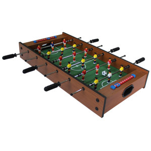 KICK Foosball Tables KICK Duo 30" 2-in-1 Mini Tabletop Game Table ...