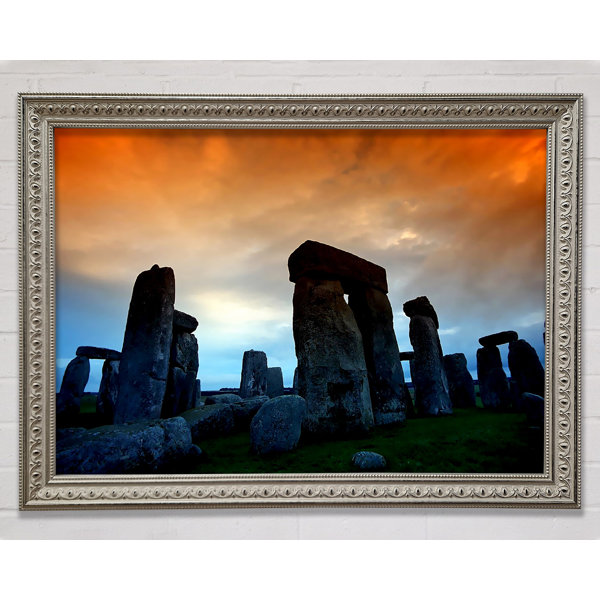 Bright Star Stonehenge At First Morning Light - Single Picture Frame ...