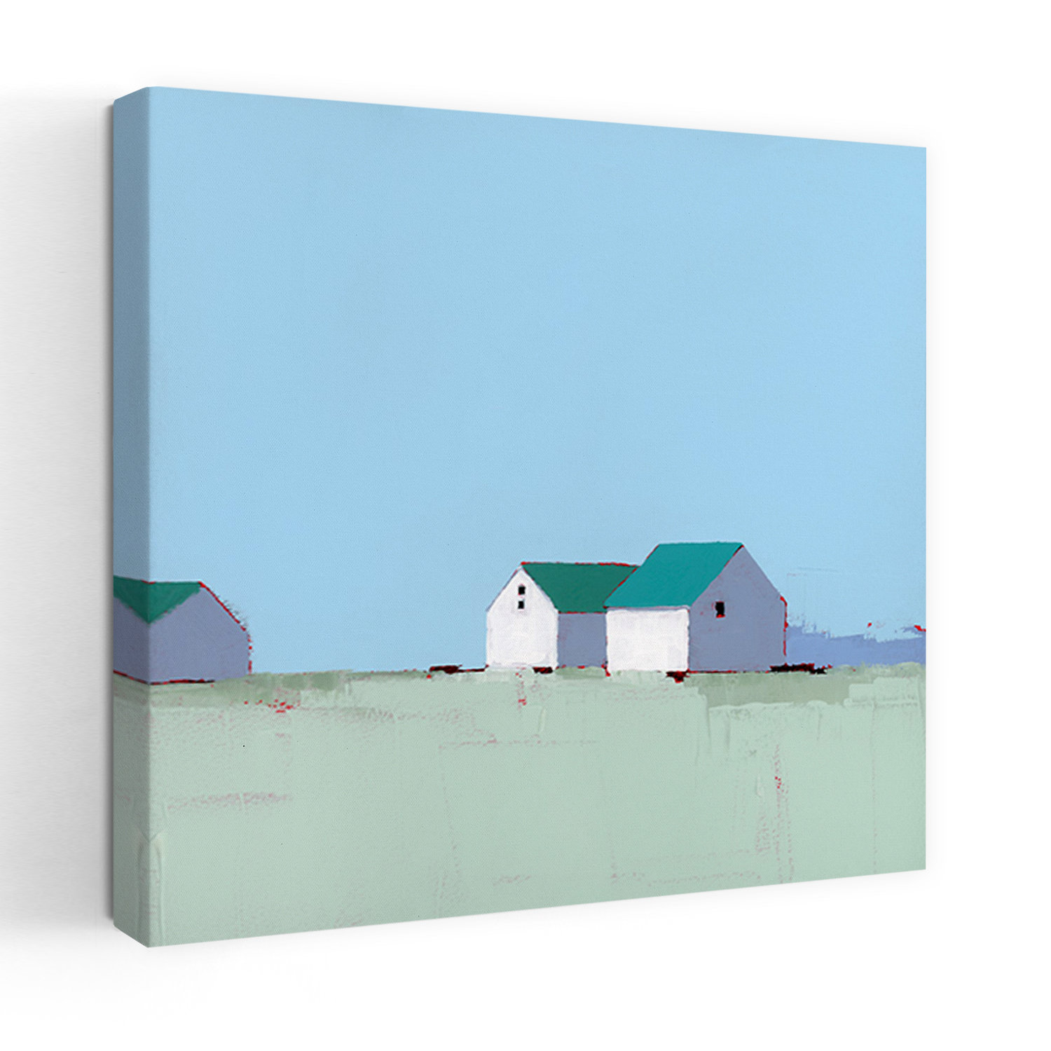 August Grove® Palmer Farm Abstract Contemporary Architecture Landscape ...