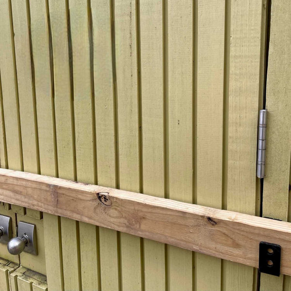 bedCLAW Armor Grade Carbon Steel Barricade Brackets For Outside Gate ...