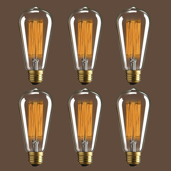 Boshen Equivalent ST64 E26/Medium (Standard) LED Bulb | Wayfair