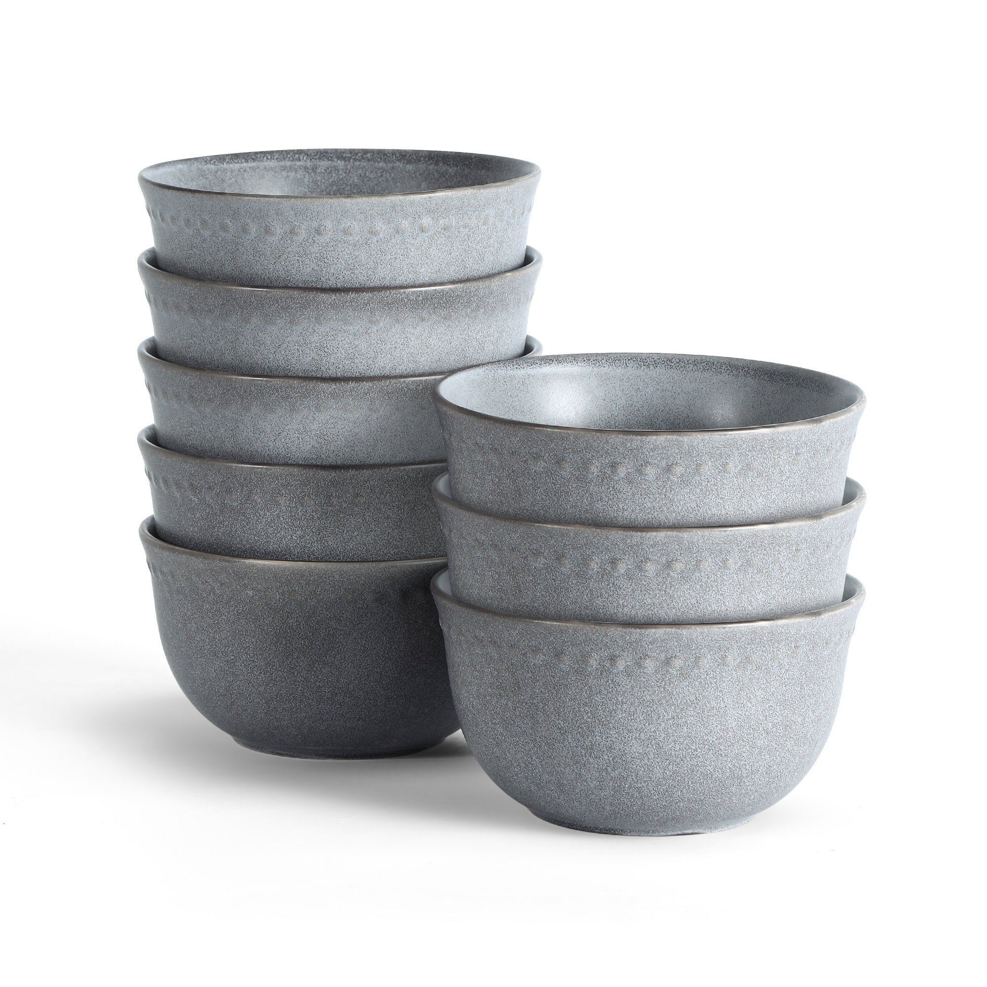 Stone Lain Comet 8-Piece Bowl Set Stoneware | Wayfair