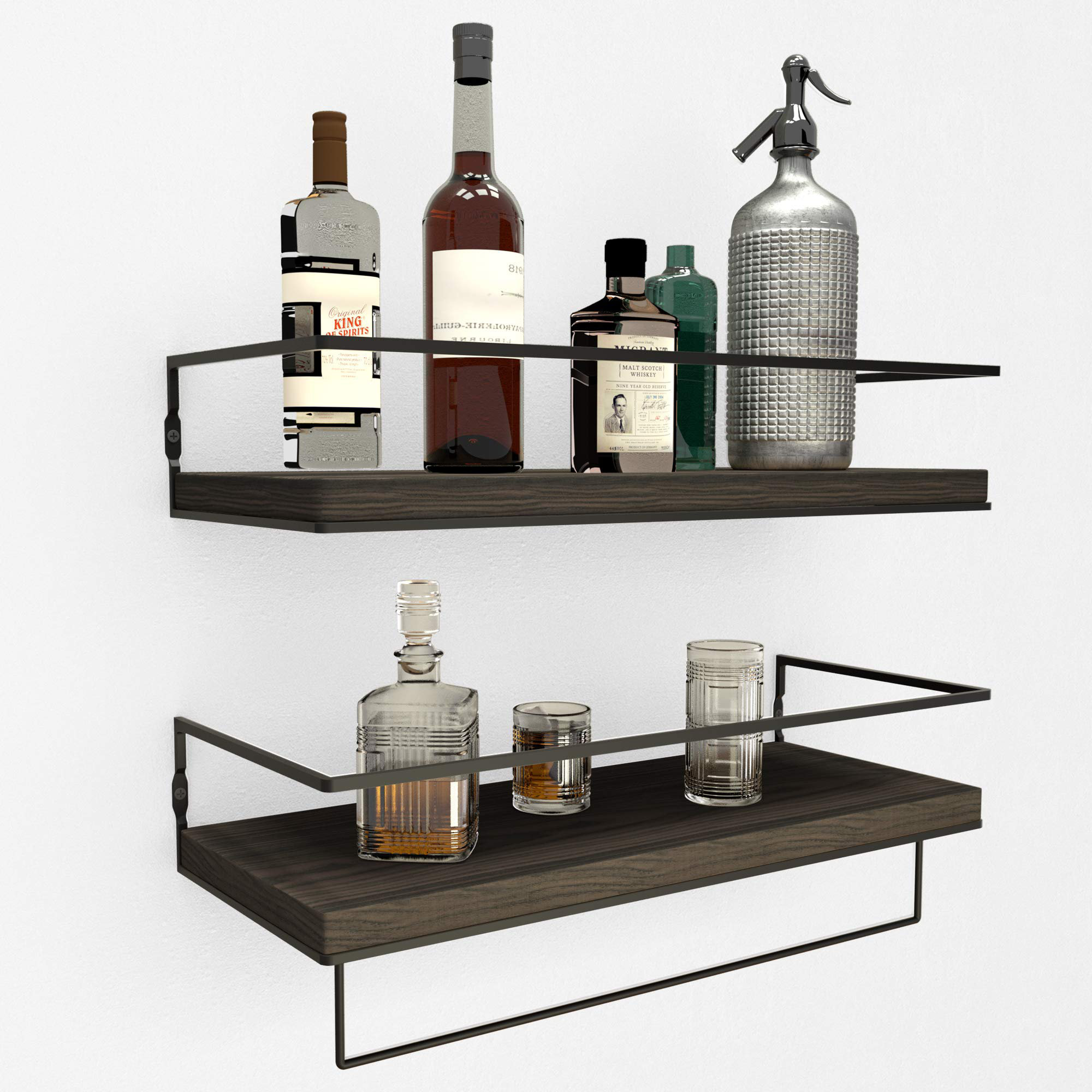 Mercer41 Jaf 2 Piece Floating Shelf & Reviews | Wayfair