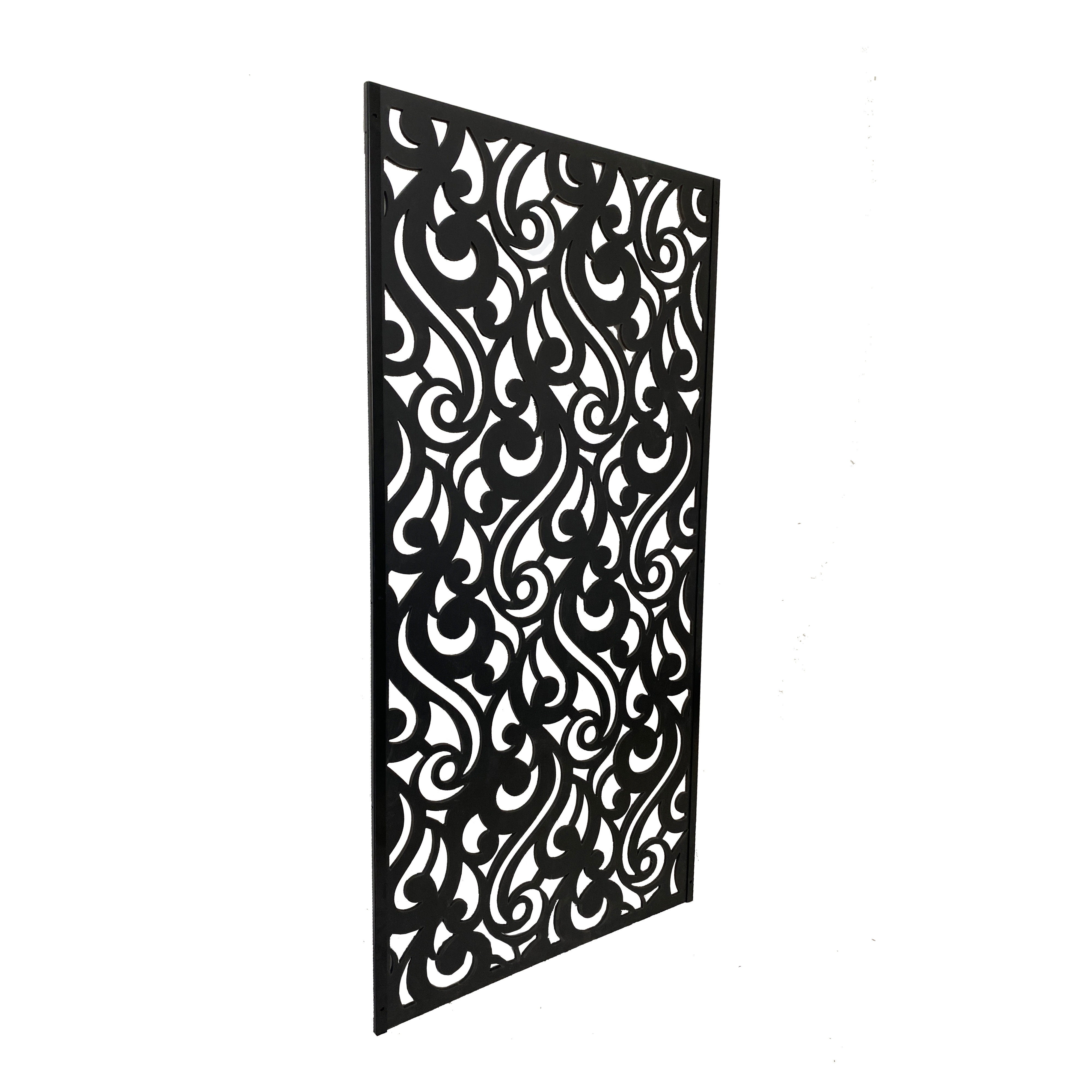 e-Joy 0 in. H x 35 in. W x 0.4 in. D Composite Decorative Privacy ...