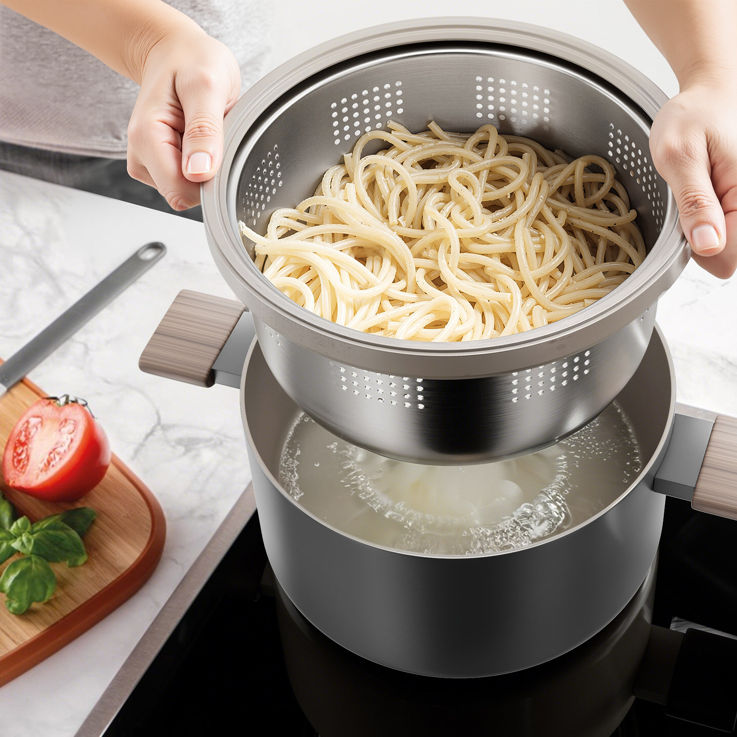 caannasweis Stock Multipurpose Pasta Pot with Strainer Lid | Wayfair