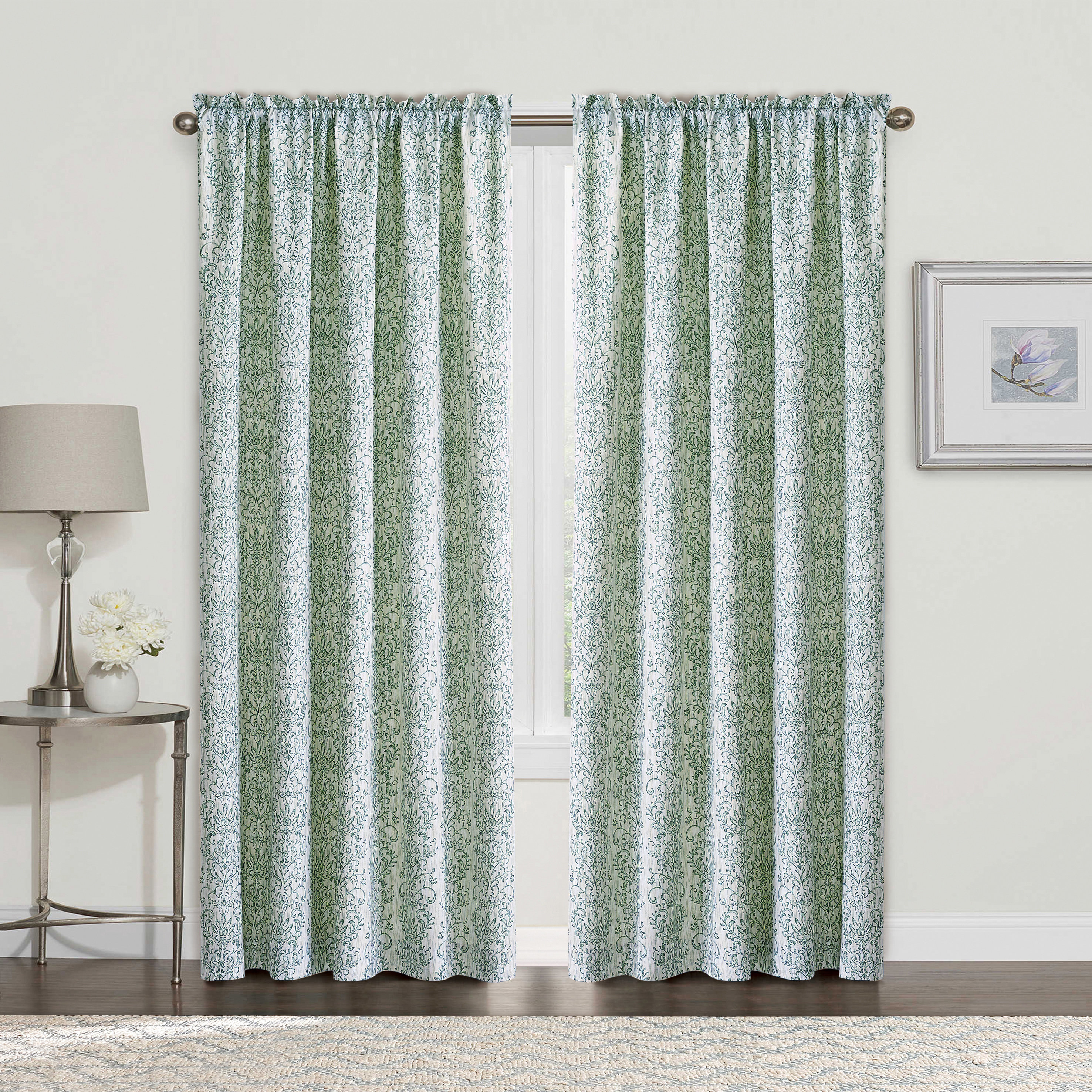 Home Soft Things Mayfair Floral Curtain Panels & Reviews - Wayfair Canada