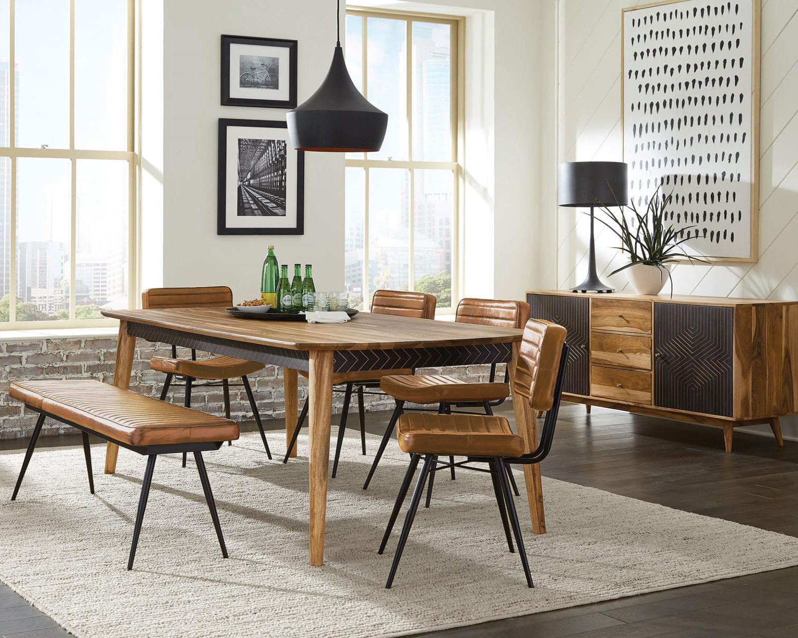 17 Stories Treysin 6 - Piece Dining Set | Wayfair
