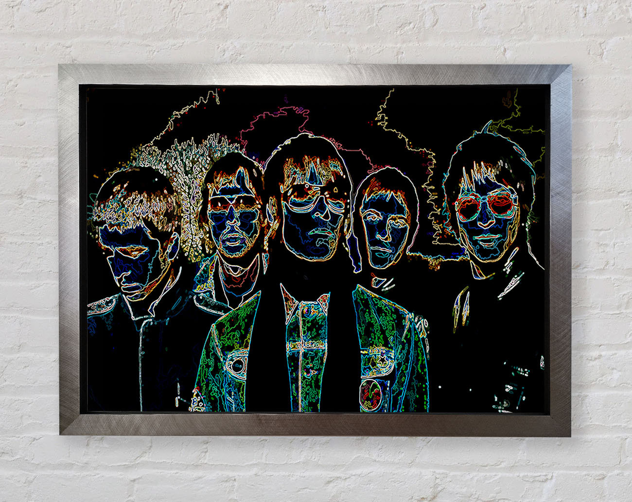 Bright Star Oasis All My People - Single Picture Frame Art Prints ...