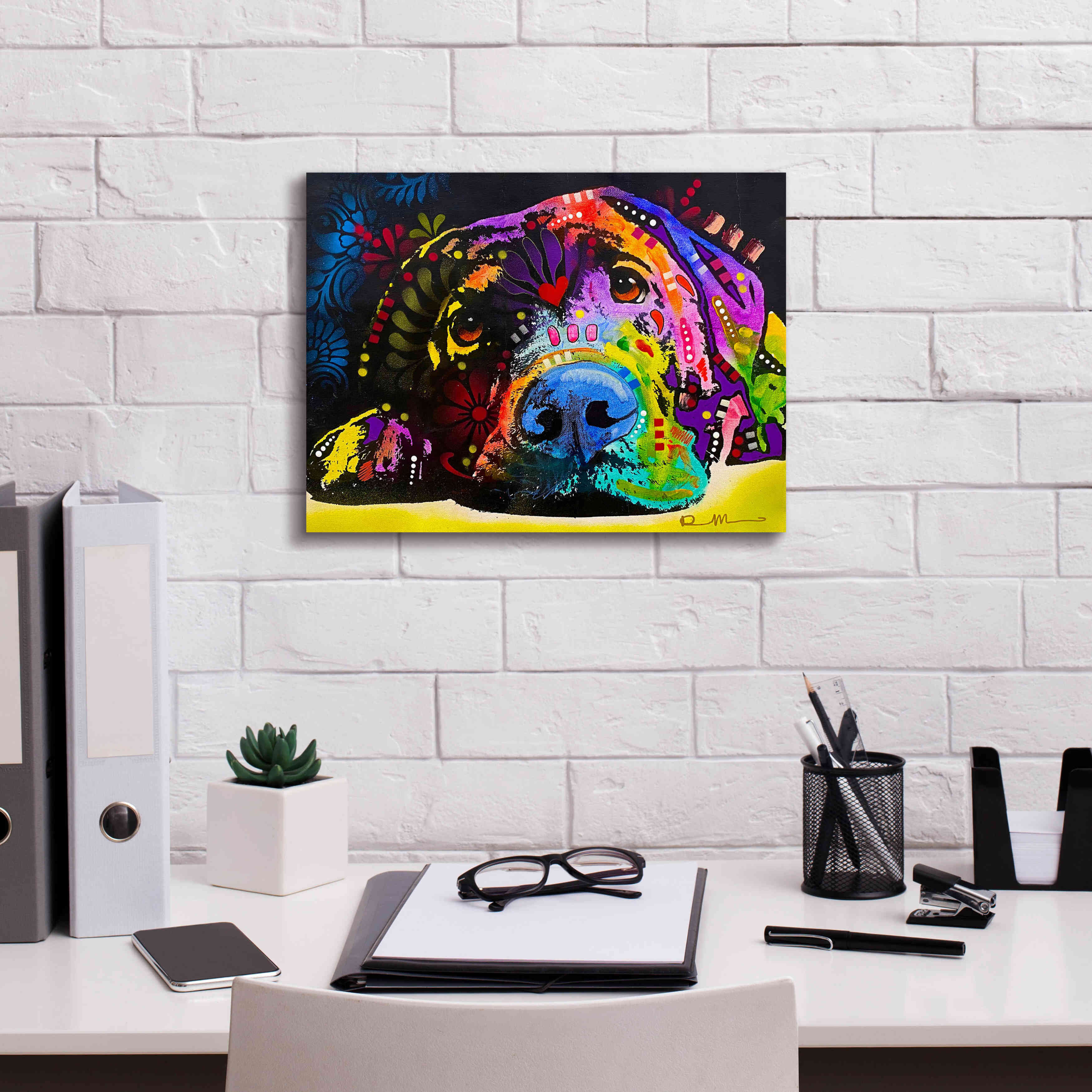 Latitude Run® Lying Lab 2 by Dean Russo - Wrapped Canvas Graphic Art ...