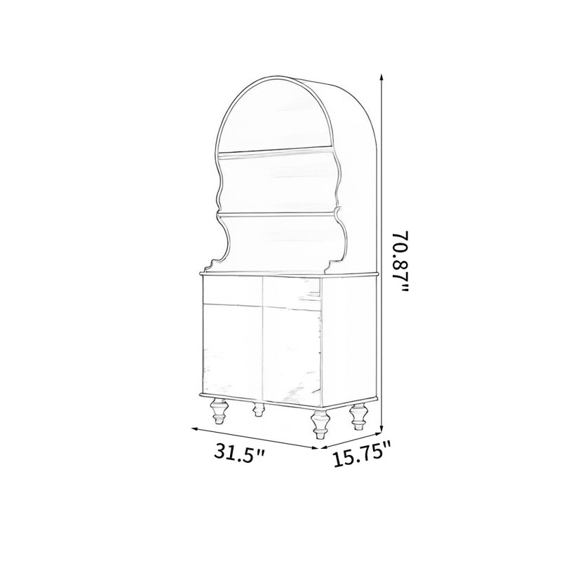 Parttlion French vintage style butterfly bookcase | Wayfair