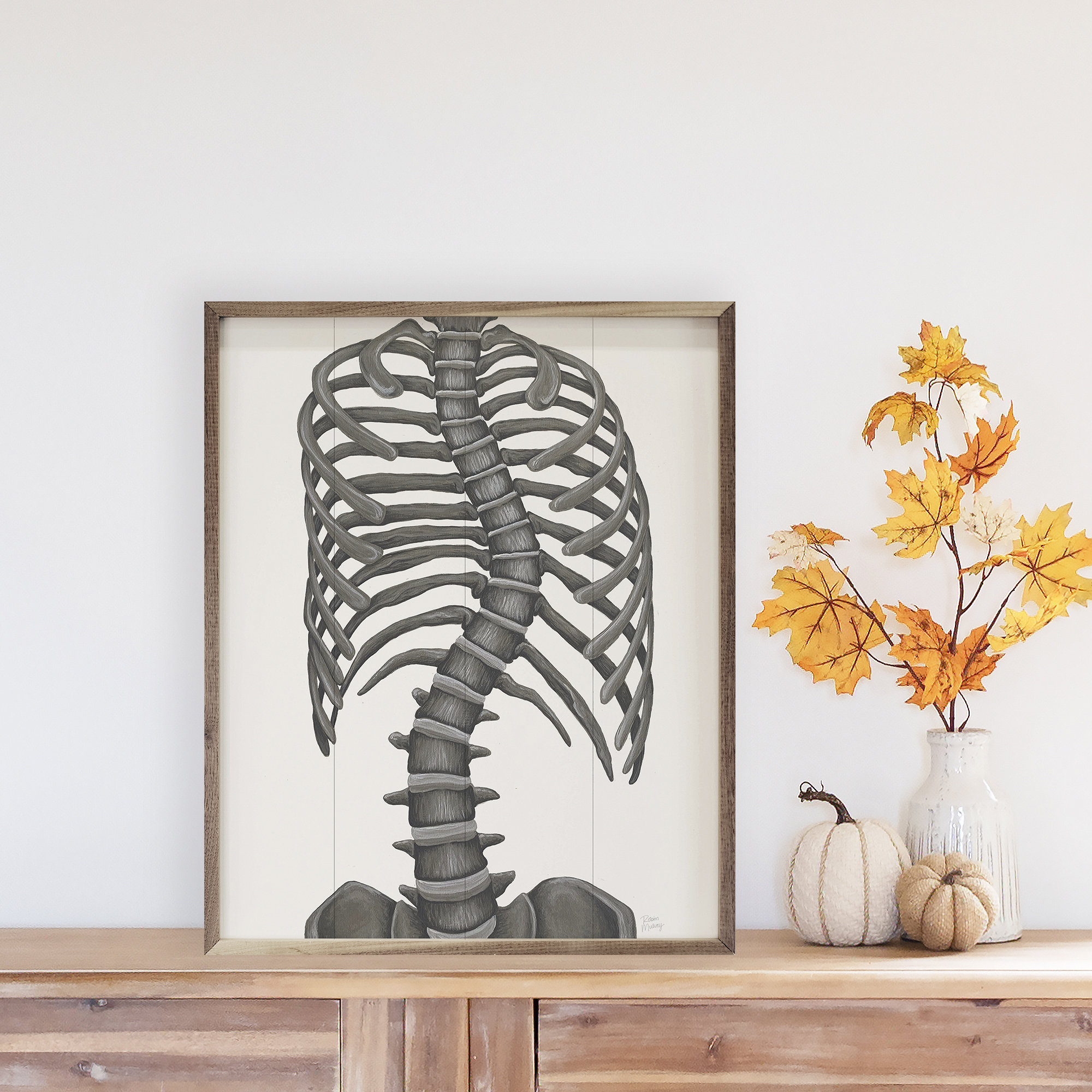 Trinx Scoliosis Spine Art By Robin Sue Studio - Wayfair Canada