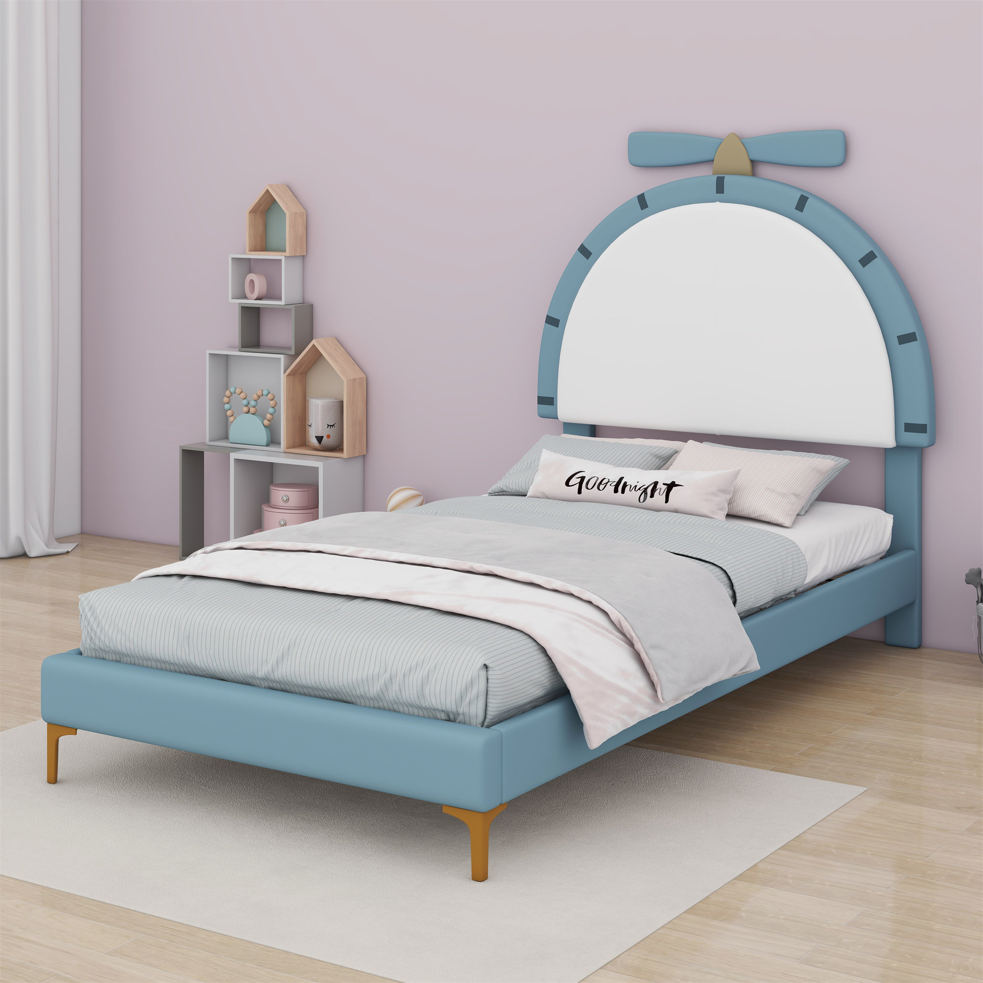 Zoomie Kids Anavaeh Upholstered Panel Bed | Wayfair