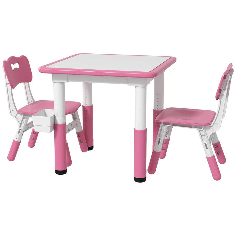 pink activity table