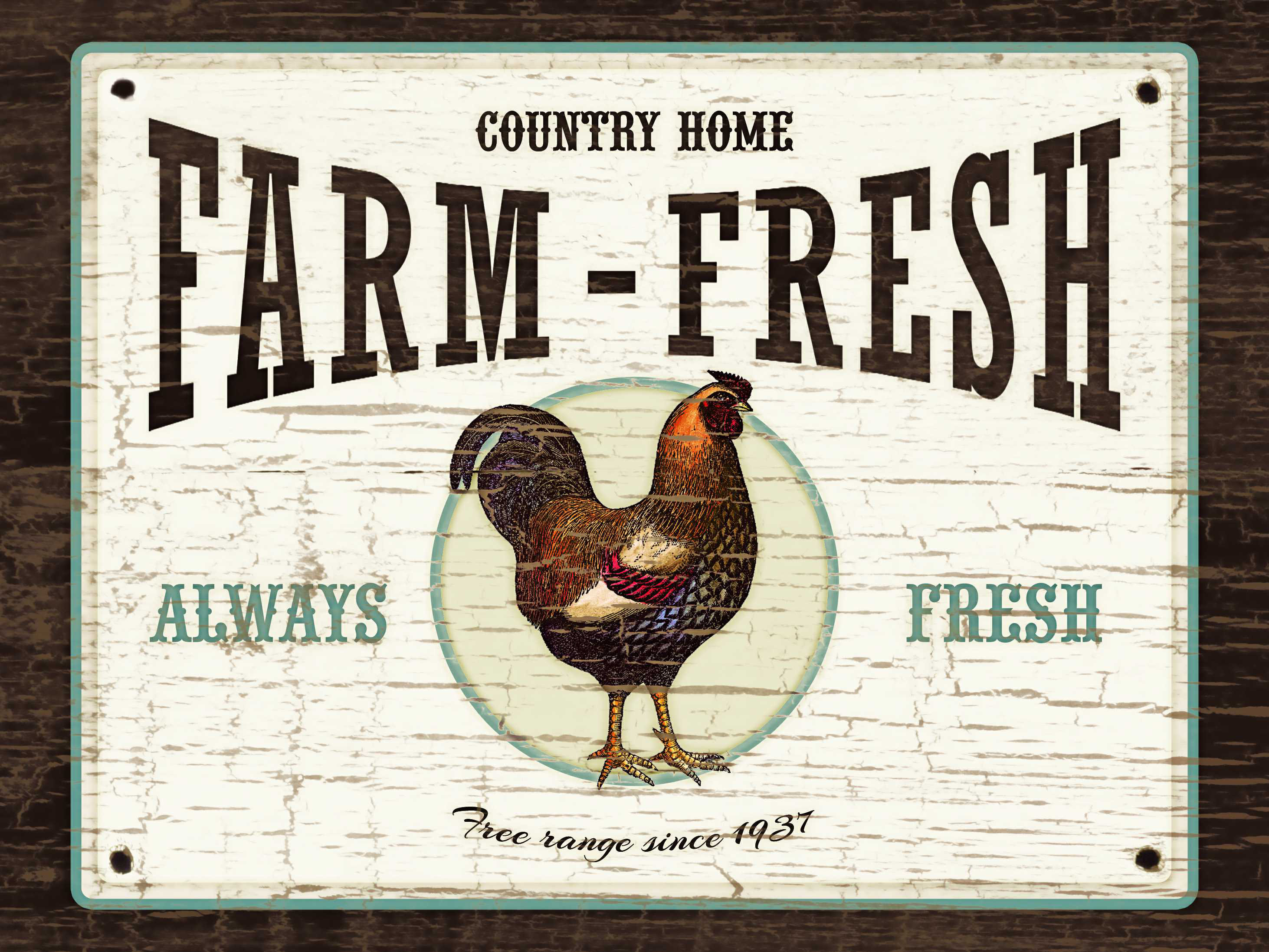 Rosalind Wheeler Farm Fresh - Wrapped Canvas Print | Wayfair
