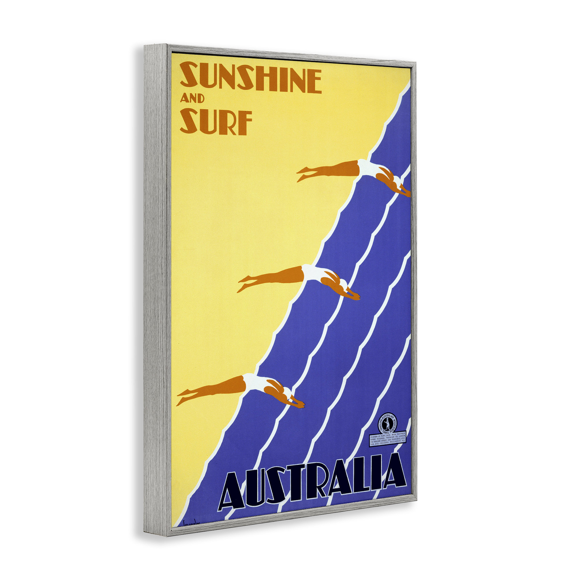 Winston Porter Sunshine & Surf Australia Framed Giclee, design by ...