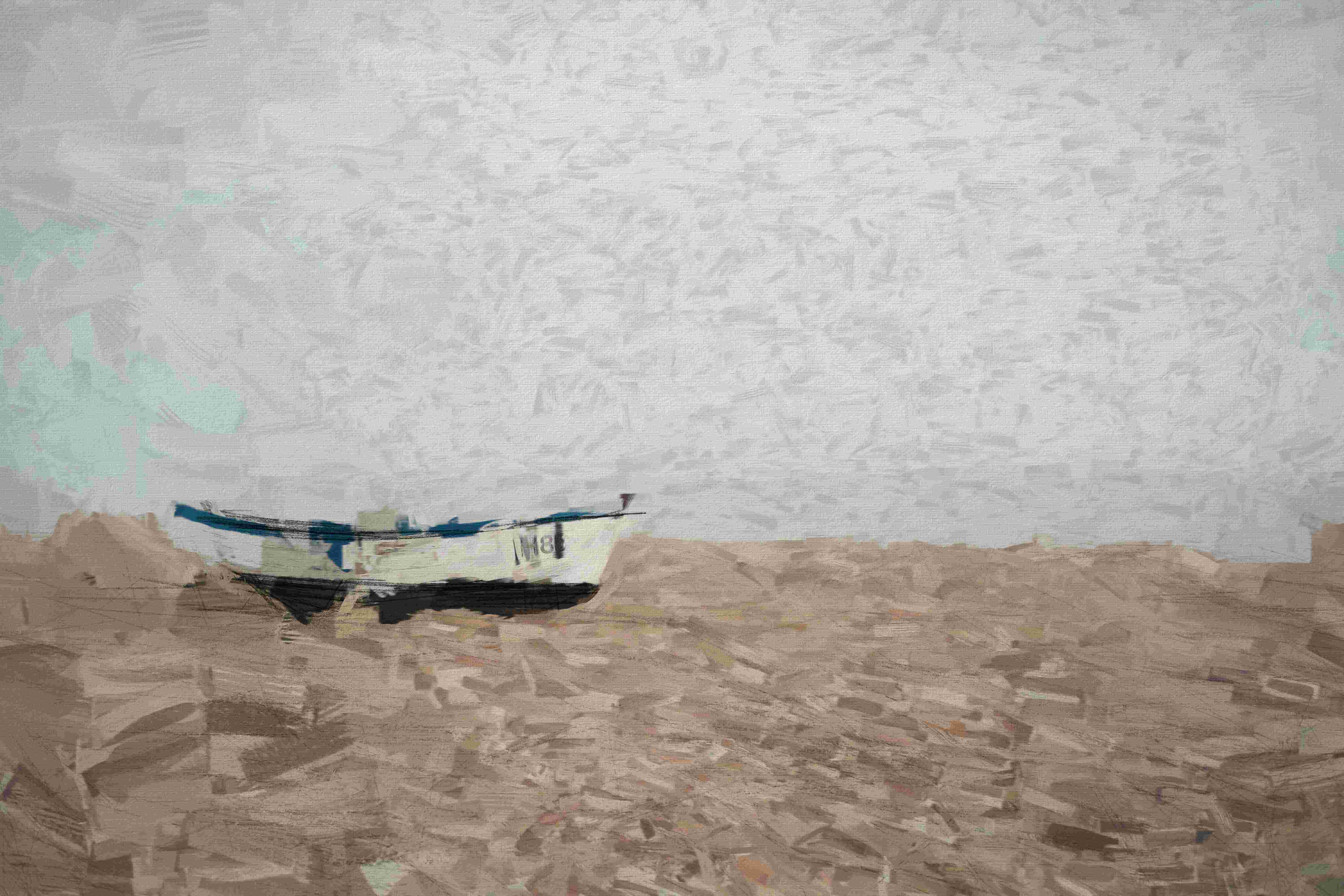 Breakwater Bay Row Boat On Beach - Wayfair Canada