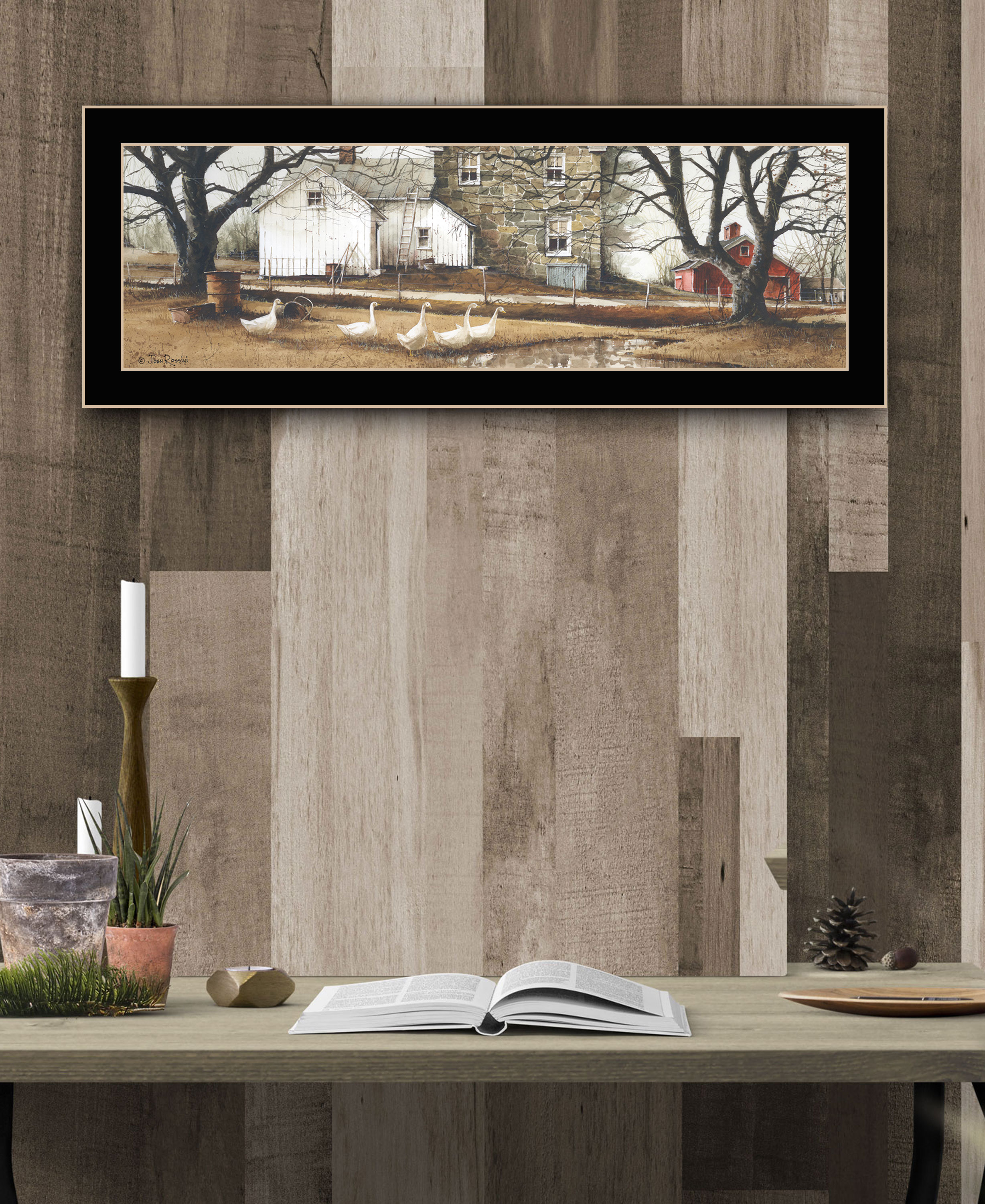 August Grove Puddle Jumpers by John Rossini - Picture Frame Print on ...