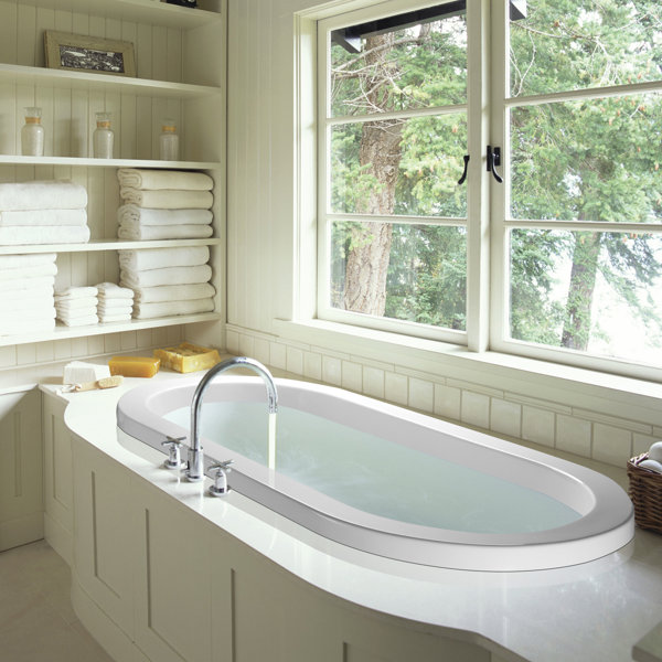 MTI Baths MTI Solutions New Yorker 5 Soaker Tub - Wayfair Canada