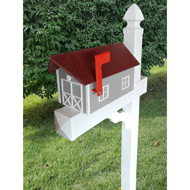 Amish Mailbox, Handmade, Dutch Barn Style Mailbox & Reviews | Wayfair