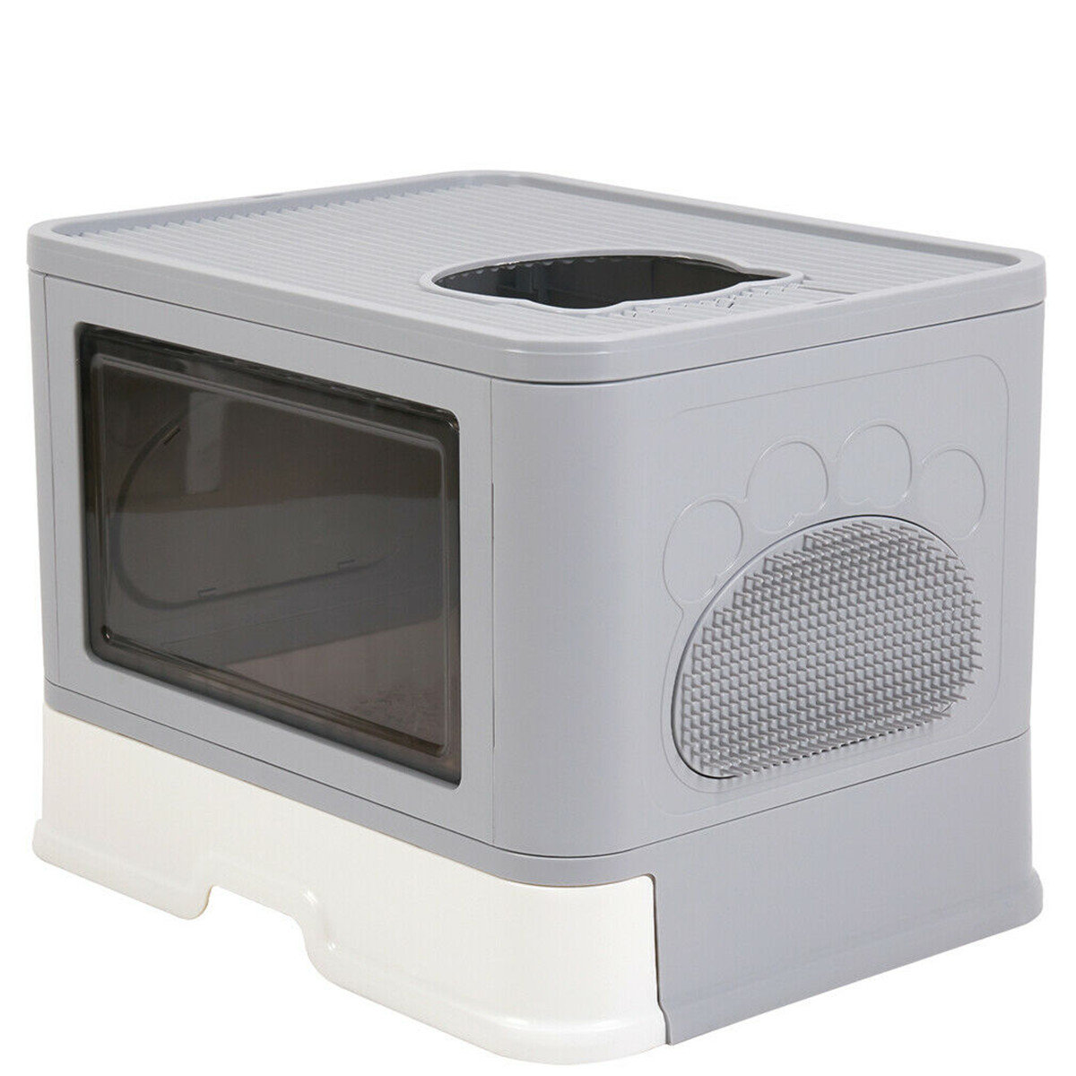 Tucker Murphy Pet™ Wide Entry Jumbo Foldable Cat Litter Box & Reviews ...