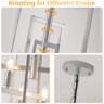 Gracie Oaks 8 - Light Dimmable Modern Farmhouse Geometric Chandelier ...