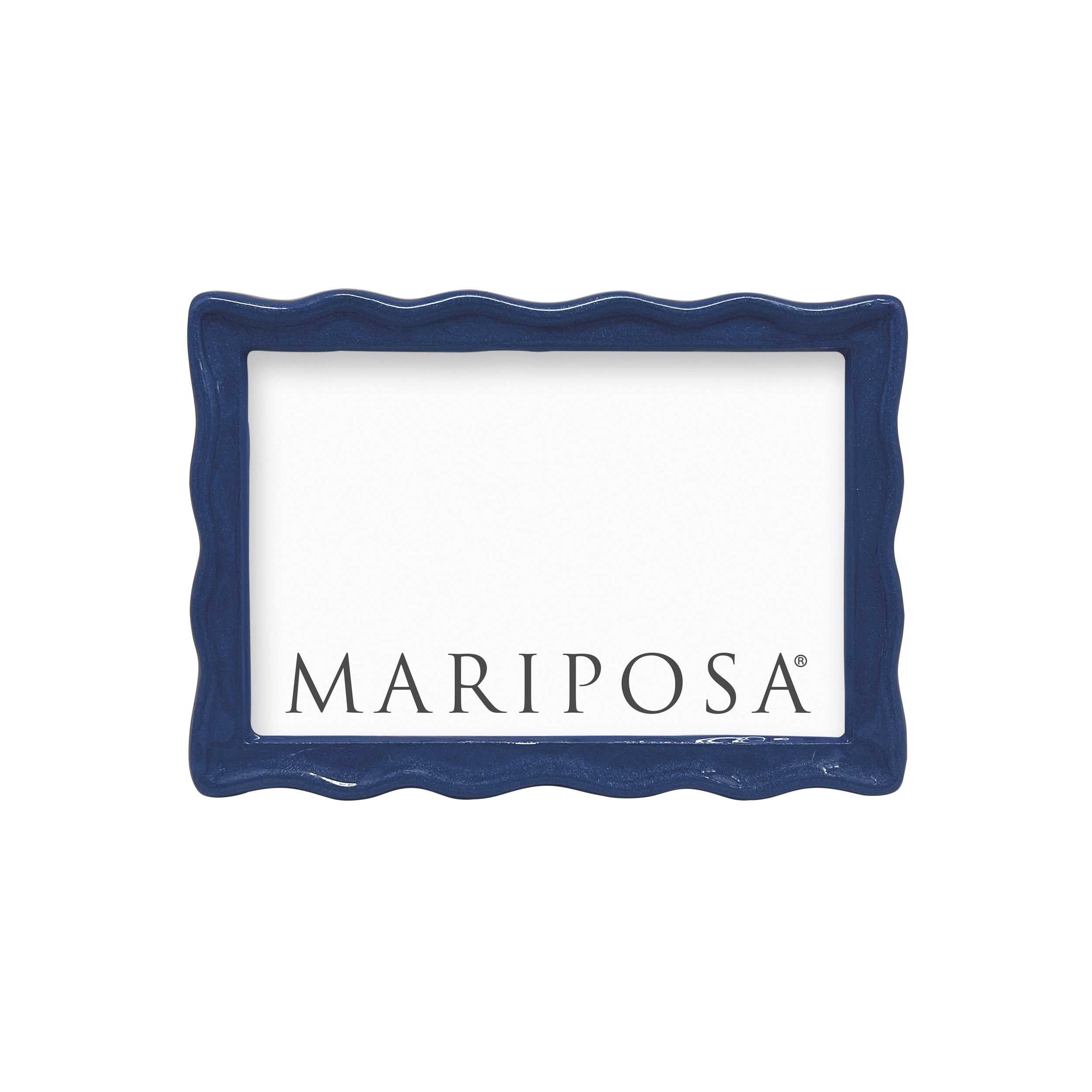 Mariposa Wavy Metal Picture Frame Collection & Reviews | Birch Lane