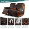 Latitude Run® Kyrstie Anti-Slip Recliner Loveseat Covers With Console ...