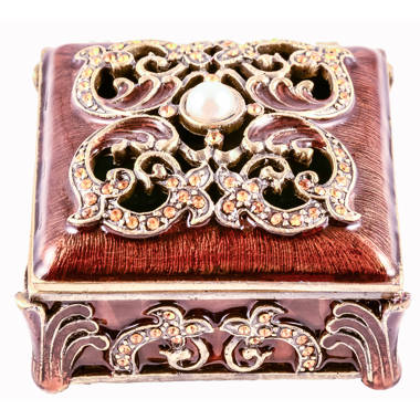 Winston Porter Metal Jewelry Box & Reviews | Wayfair