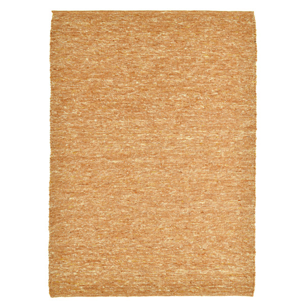 Theko Hand Woven Wool Terracotta Indoor Rug | Wayfair.co.uk