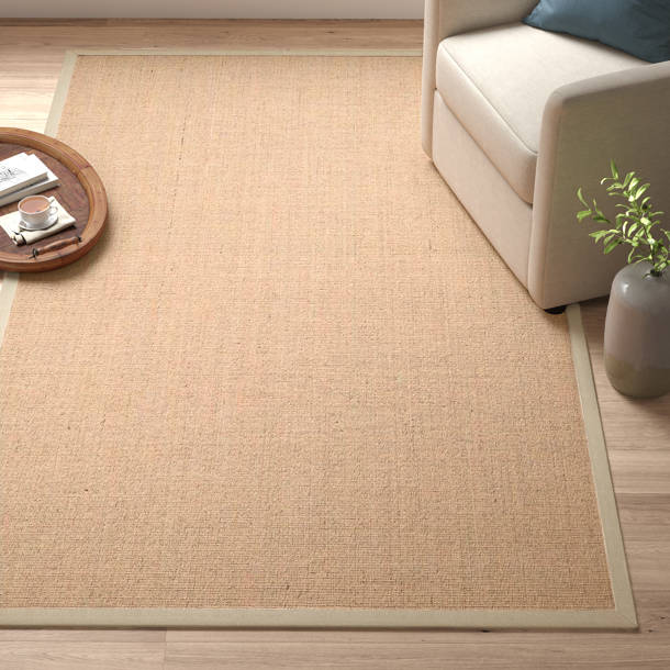 Beachcrest Home Philip Casual Power Loom Sisal Tan/Beige Rug & Reviews ...