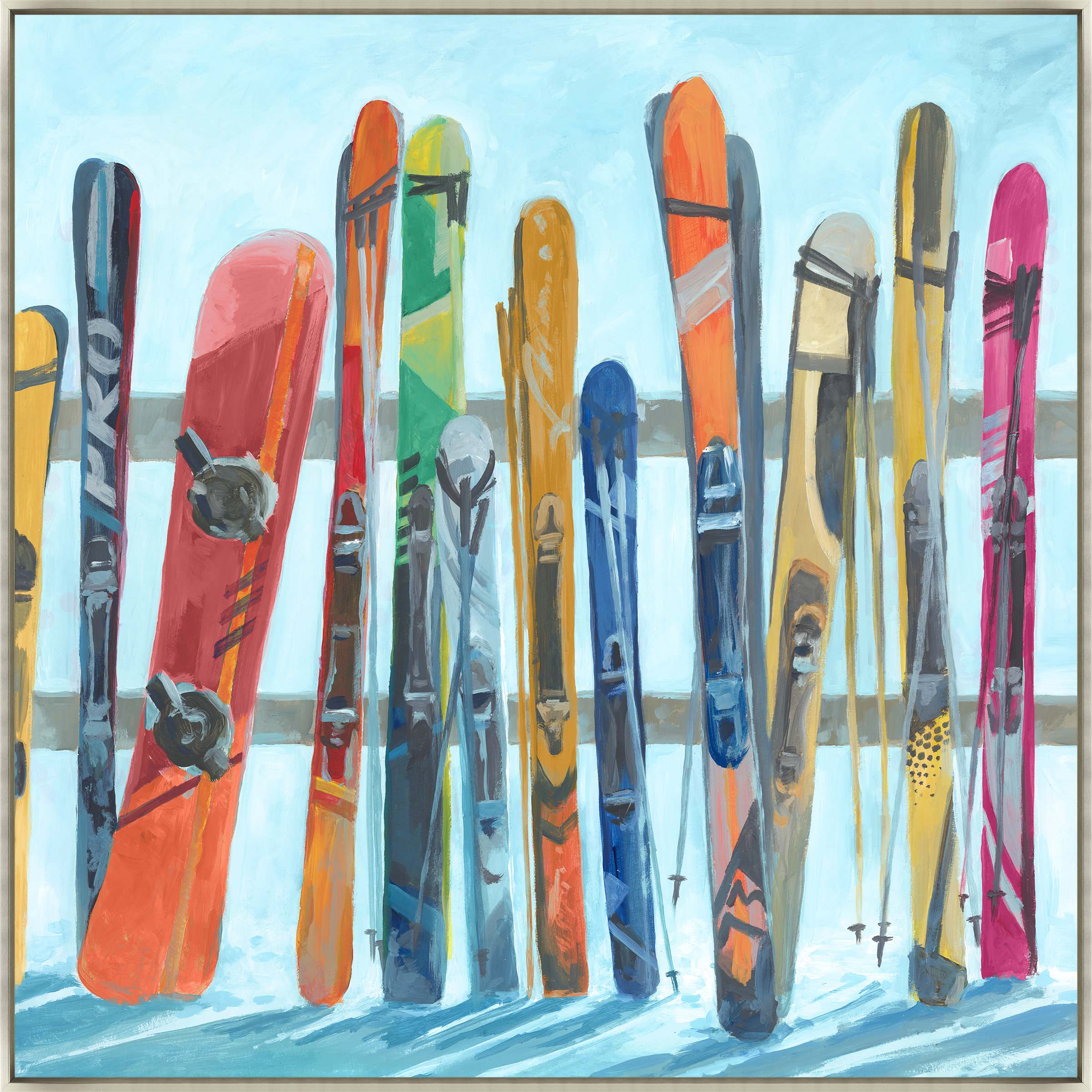 Chelsea Art Studio Winter's Appeal II by Richard Ryder - Painting on ...