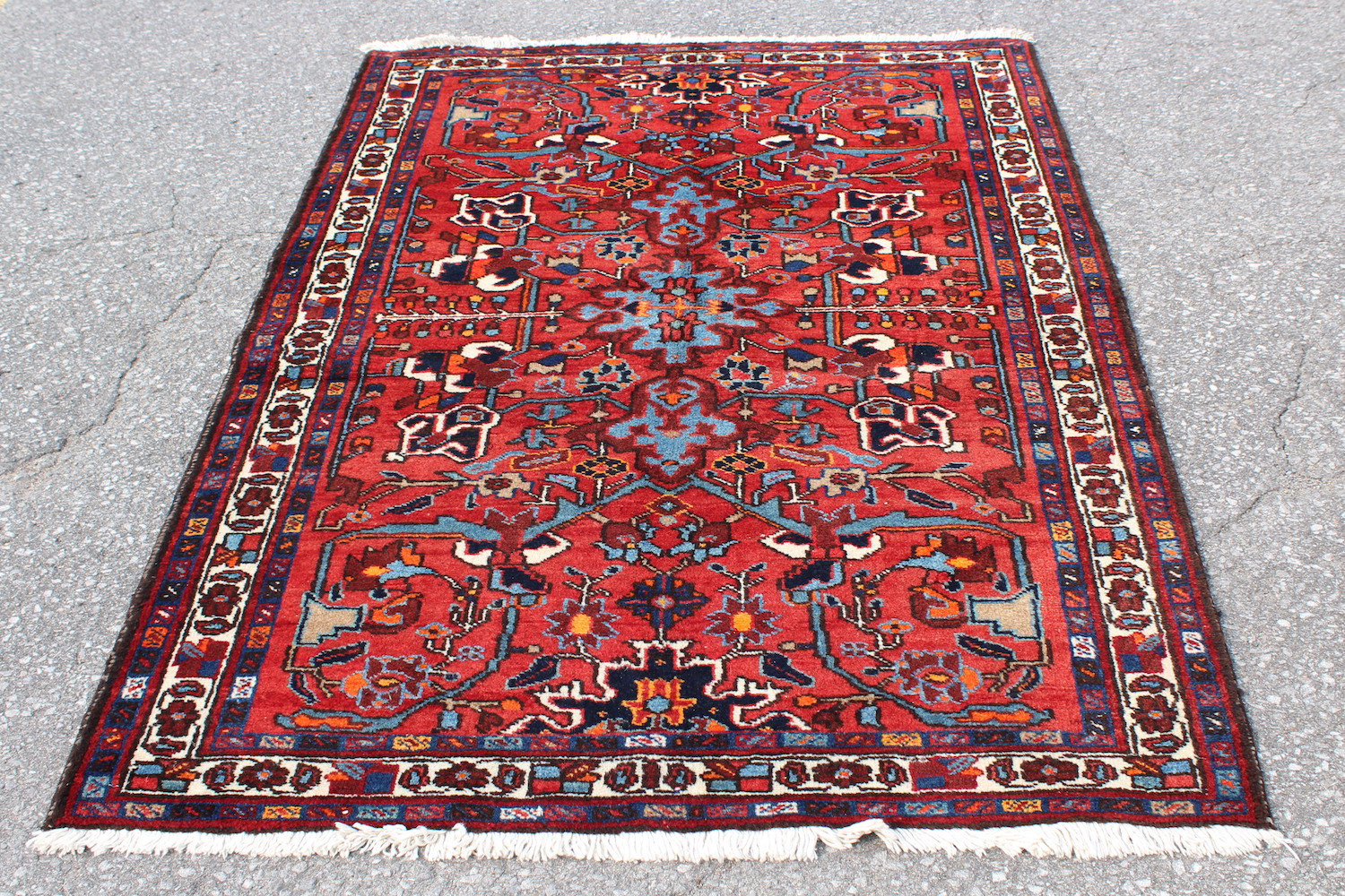 Foundry Select Red 3X5 Vintage Bohemian Rug | Wayfair