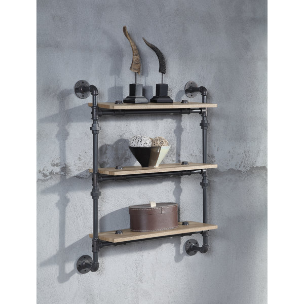 Floating Metal Wall & Display Shelves You'll Love | Wayfair