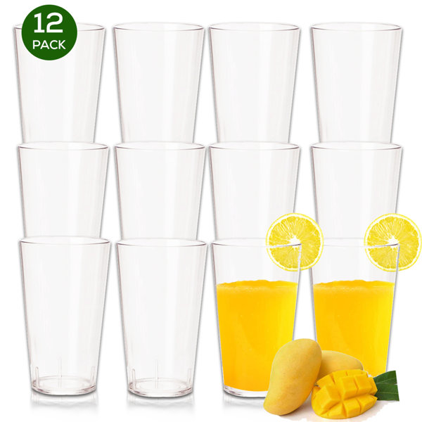 Accelerated Plastics- Partners with Nature 24oz. Drinking Glass Set ...