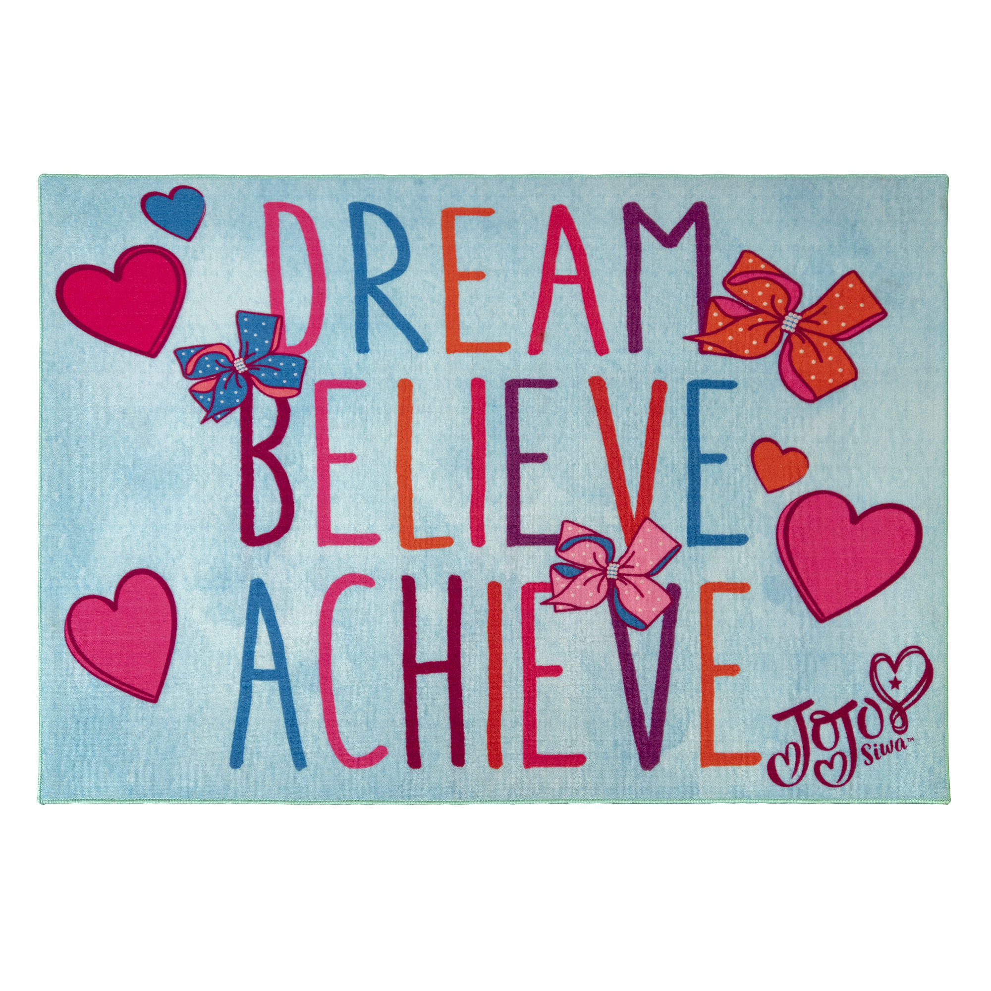 Gertmenian Licensed Nickelodeon Jojo Siwa 'Dream Believe Achieve' Easy ...