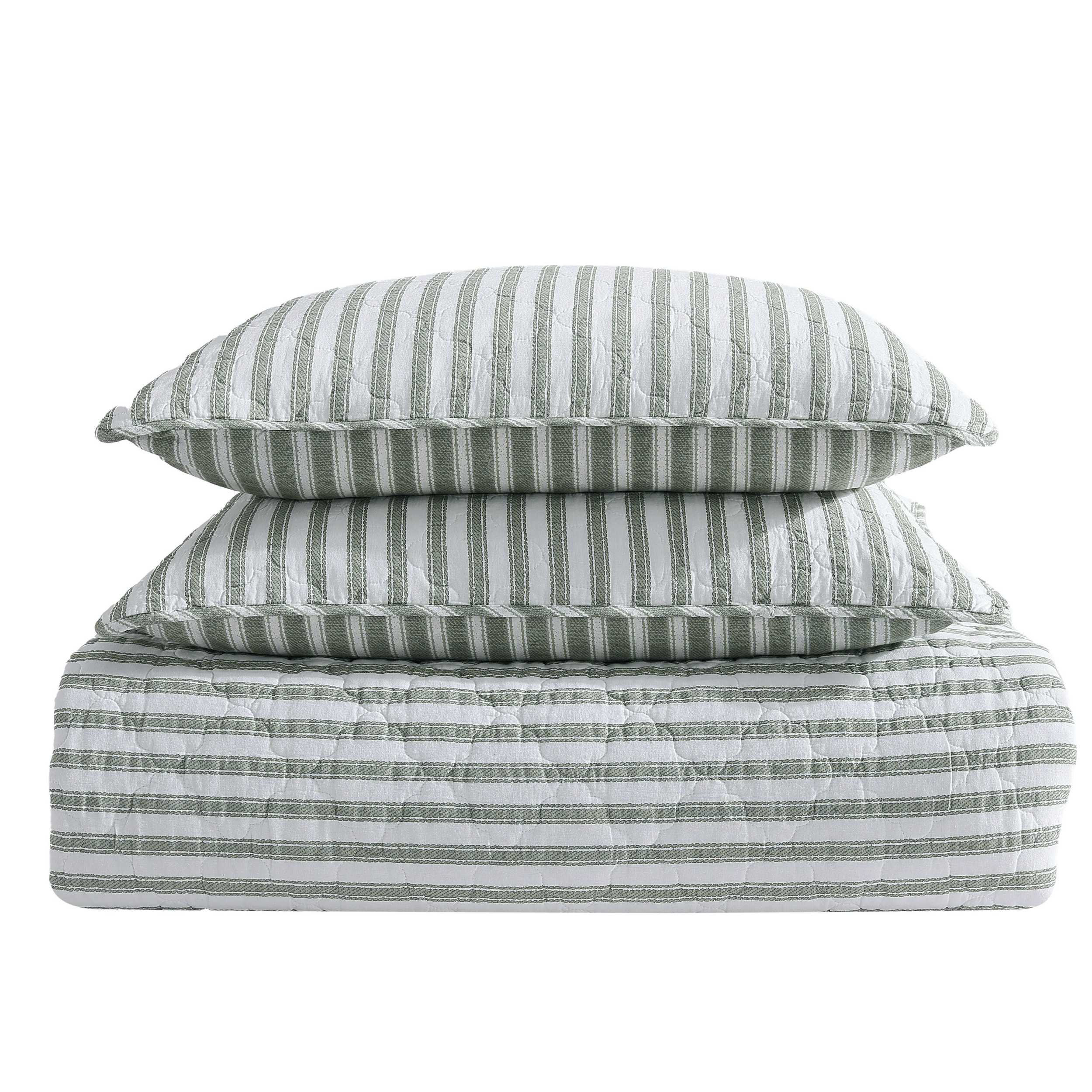 Stone Cottage Bedding Stone Cottage Willow Way Ticking Stripe Cotton ...