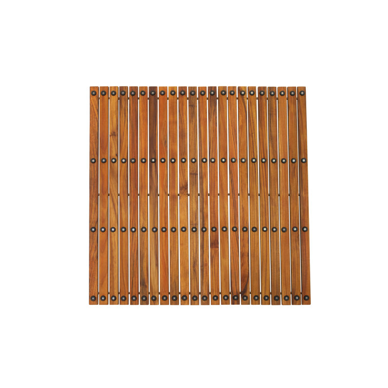 NordicStyle Teak Shower Mat & Reviews | Wayfair