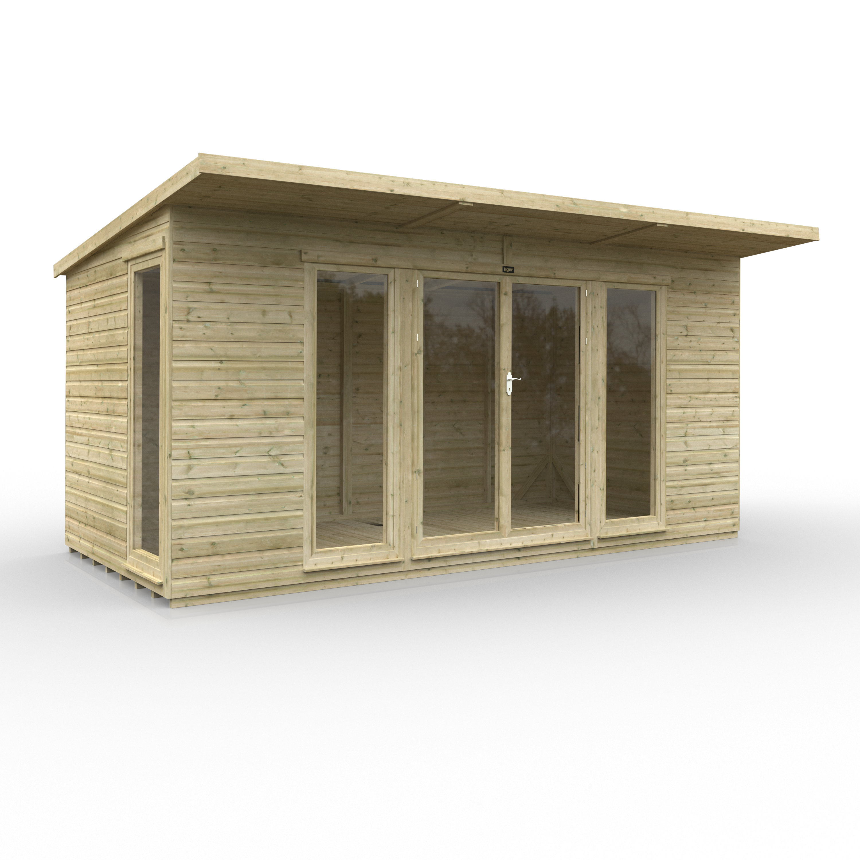 Tiger Sheds 8 x 15.5 Ft. Shiplap Summer House | Wayfair.co.uk