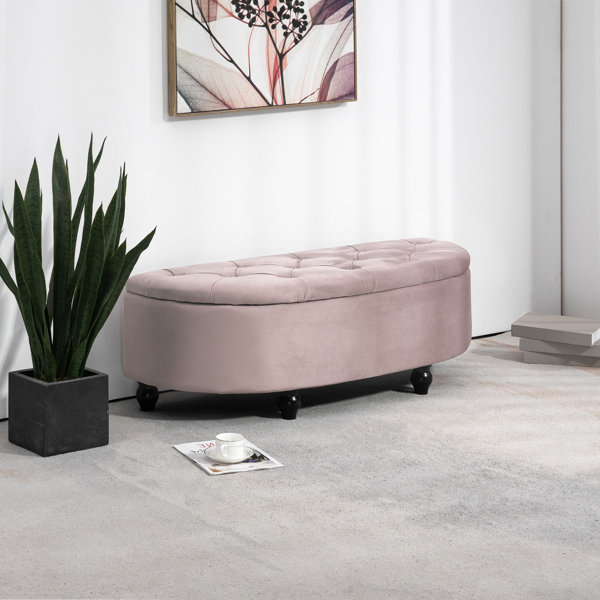 ClassicLiving Storage Ottoman & Reviews | Wayfair.co.uk