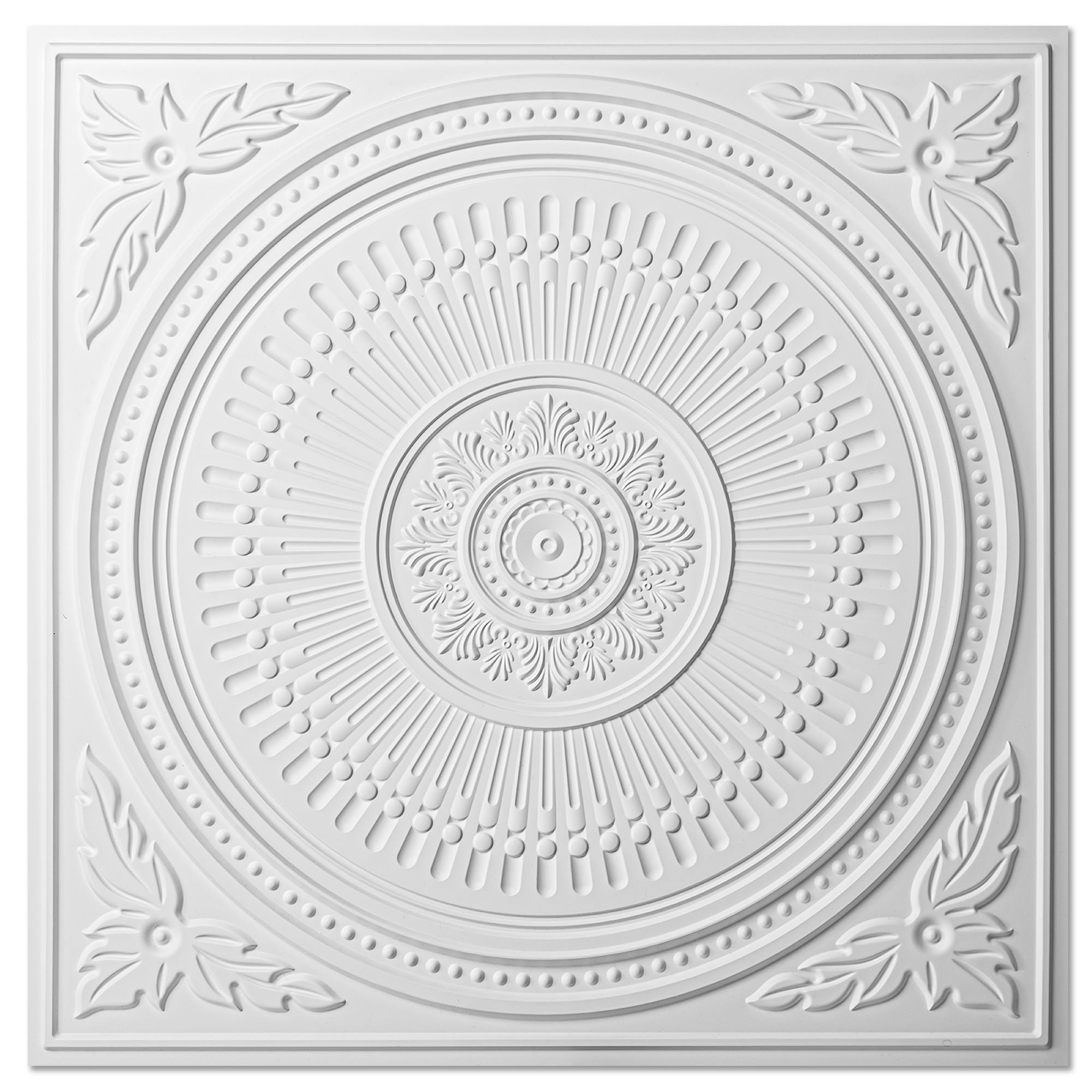 Art3d 24''X24'' Drop Ceiling Tiles, Decorative PVC Ceiling Panels,12-Pack & Reviews | Wayfair