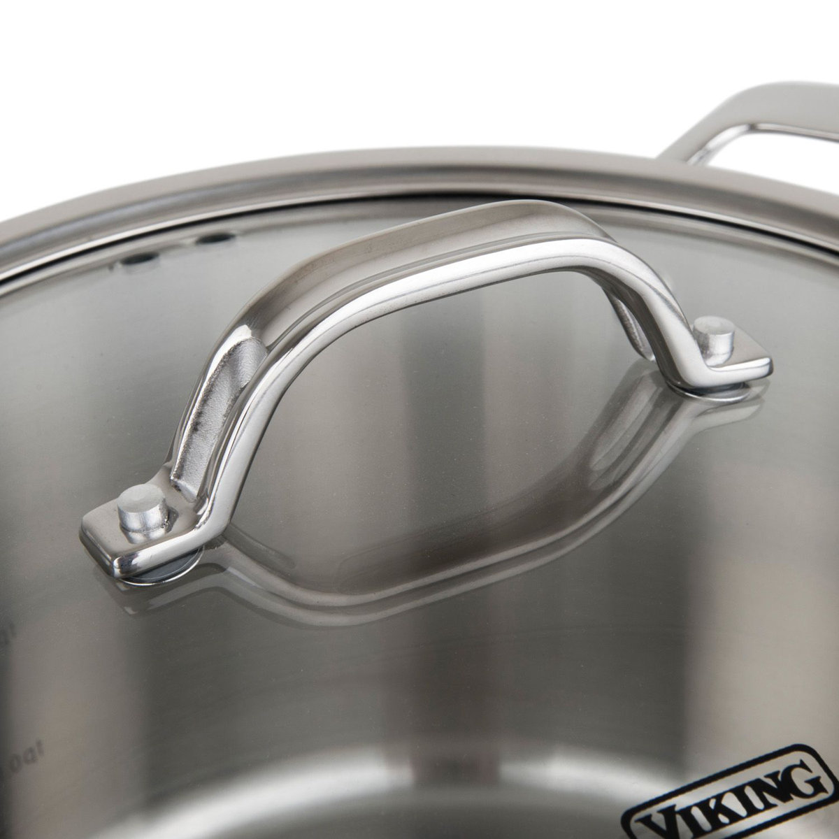 Viking 3-Ply Stainless Steel 12-Quart Stock Pot with Metal Lid ...
