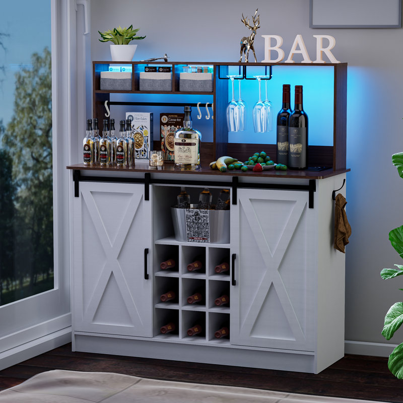 Gracie Oaks Dorvilus Bar Cabinet & Reviews - Wayfair Canada